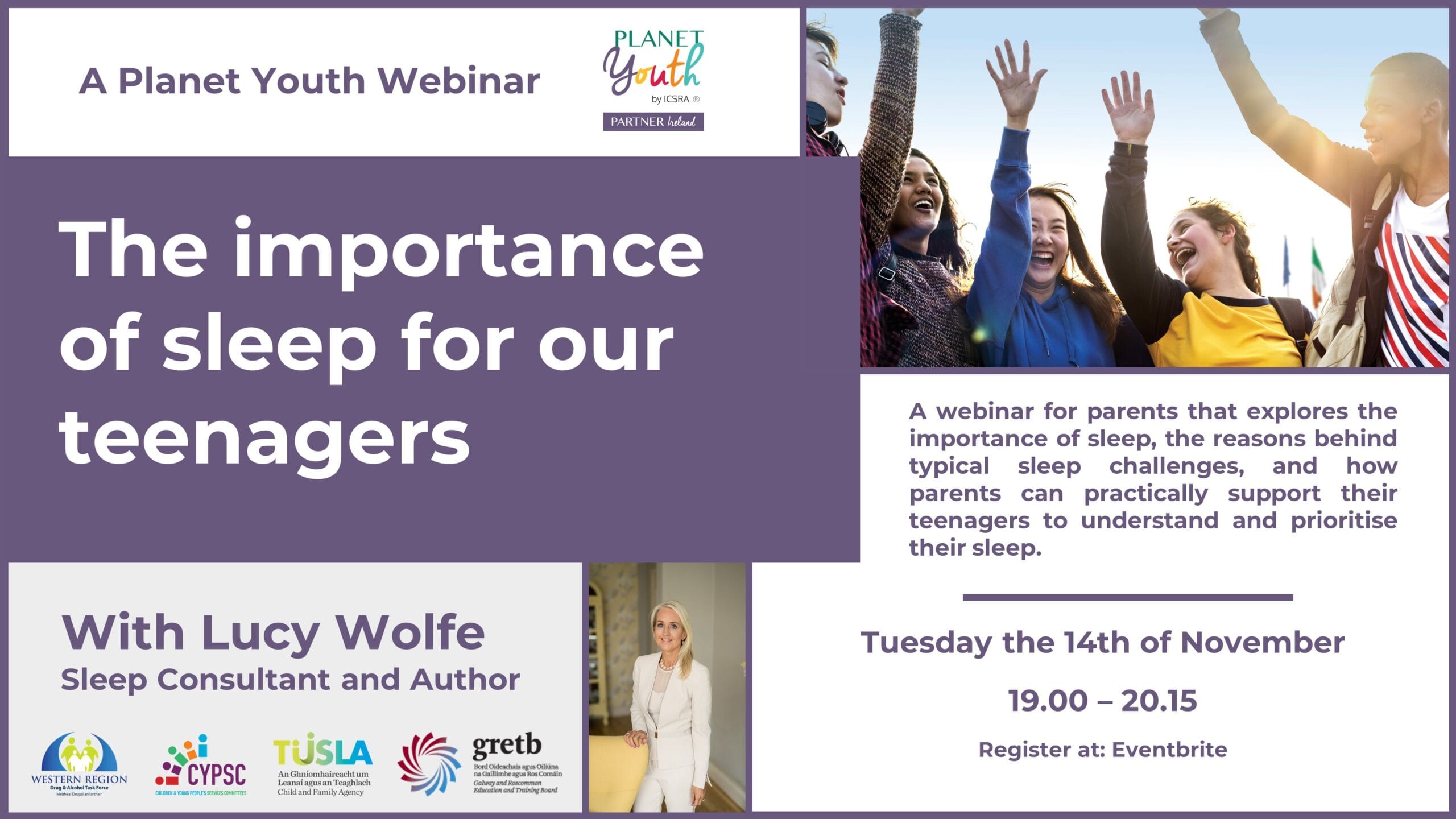 The importance of sleep for our teenagers | Planet Youth West